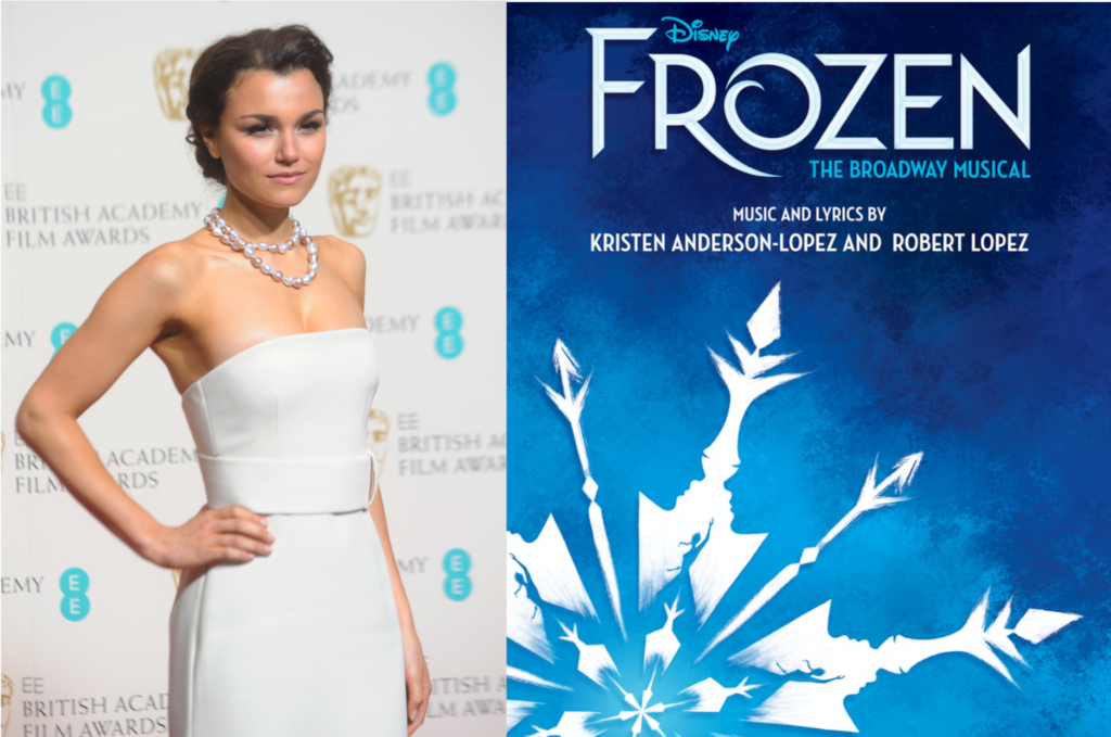 Samantha Barks sera Elsa dans Frozen à Londres – Baguette on Broadway